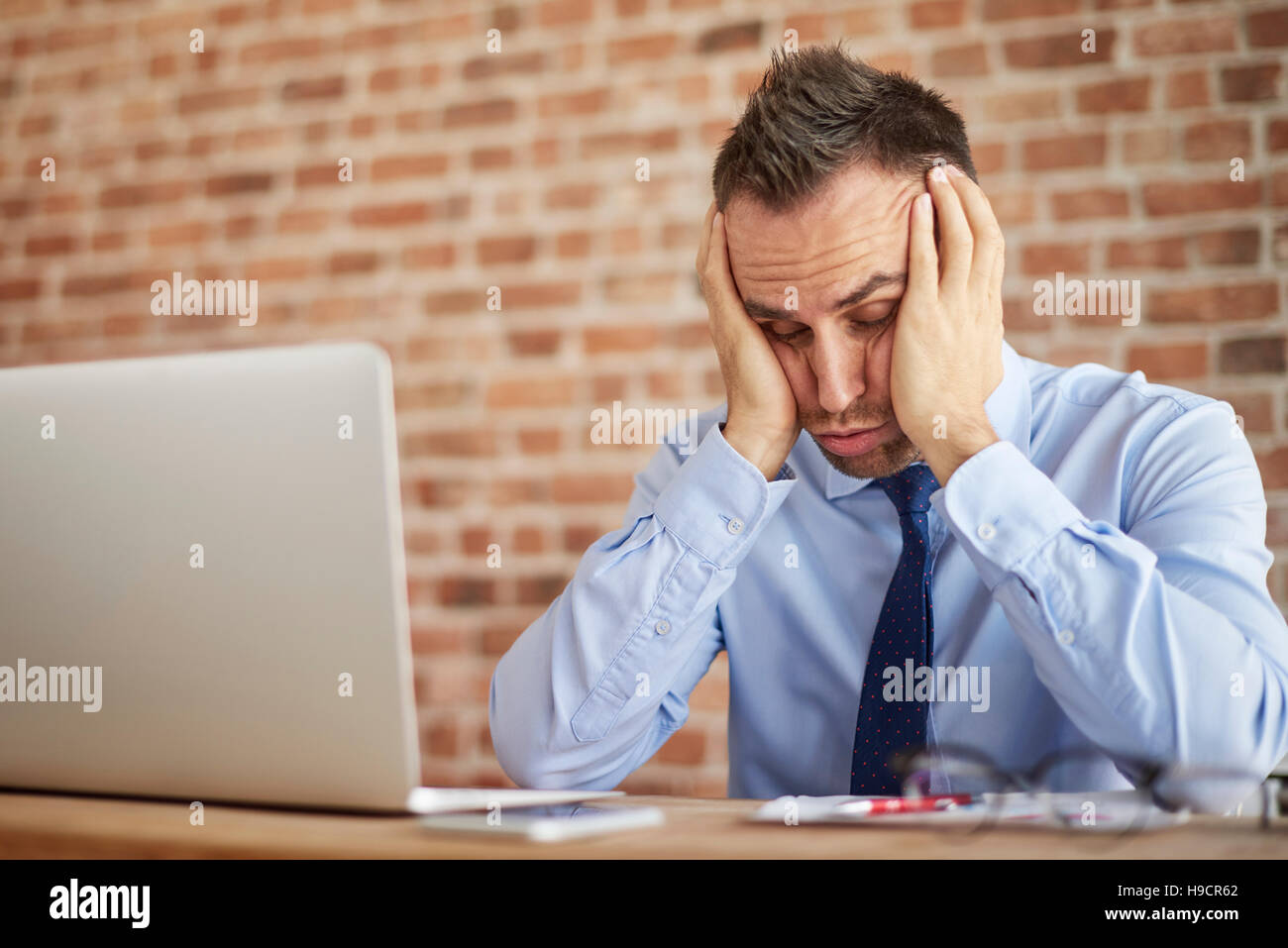 Too much work for one person Stock Photo - Alamy