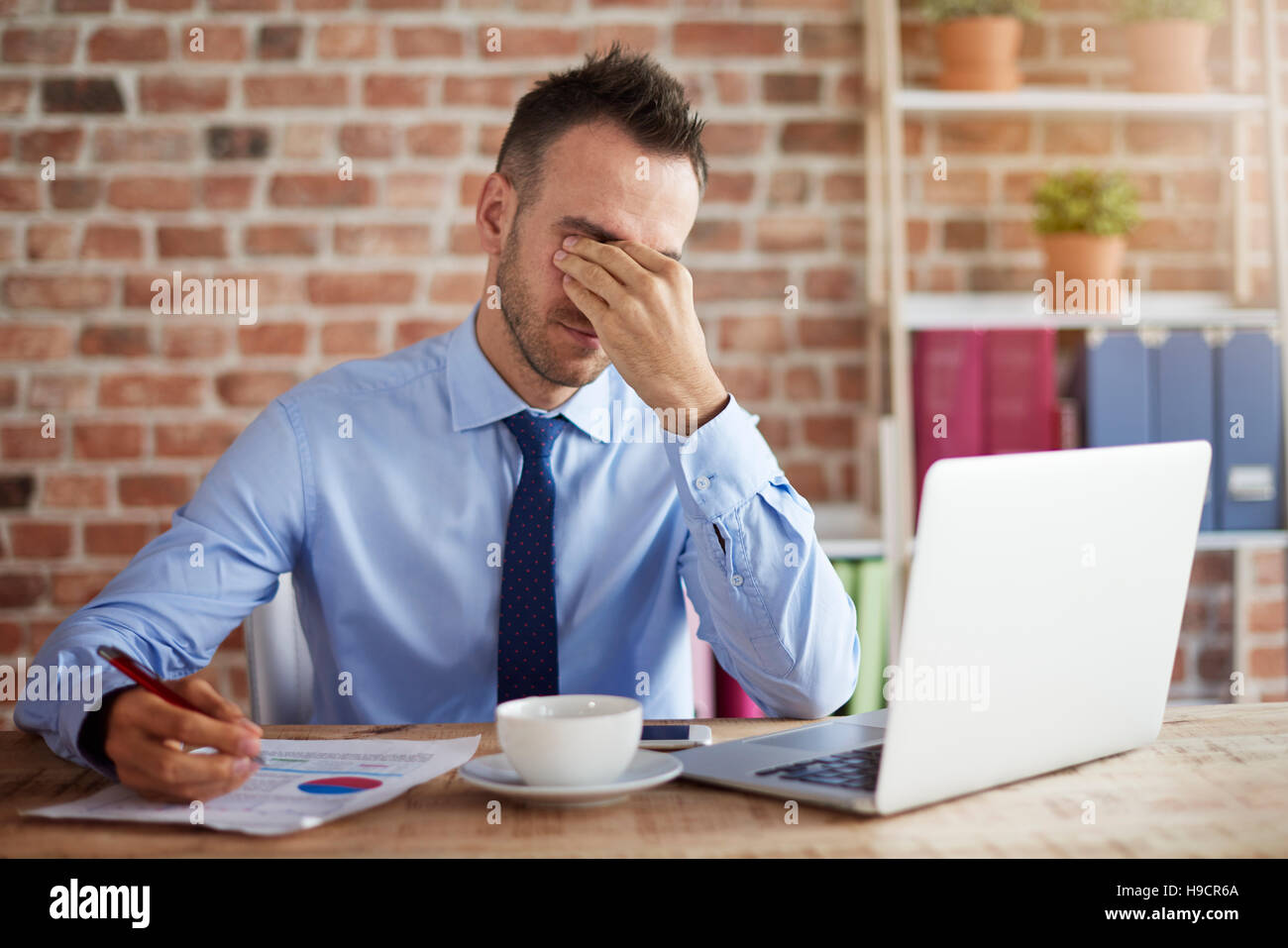 Business man working office hi-res stock photography and images - Alamy