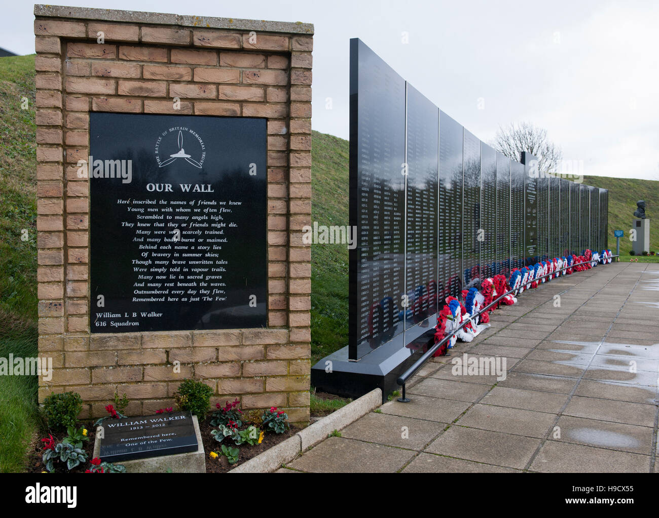 Battle britain memorial capel le ferne dover hi-res stock photography ...