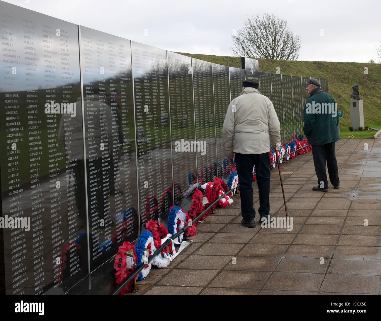 The Battle of Britain Memorial at Capel-le-Ferne, Folkestone, Kent ...