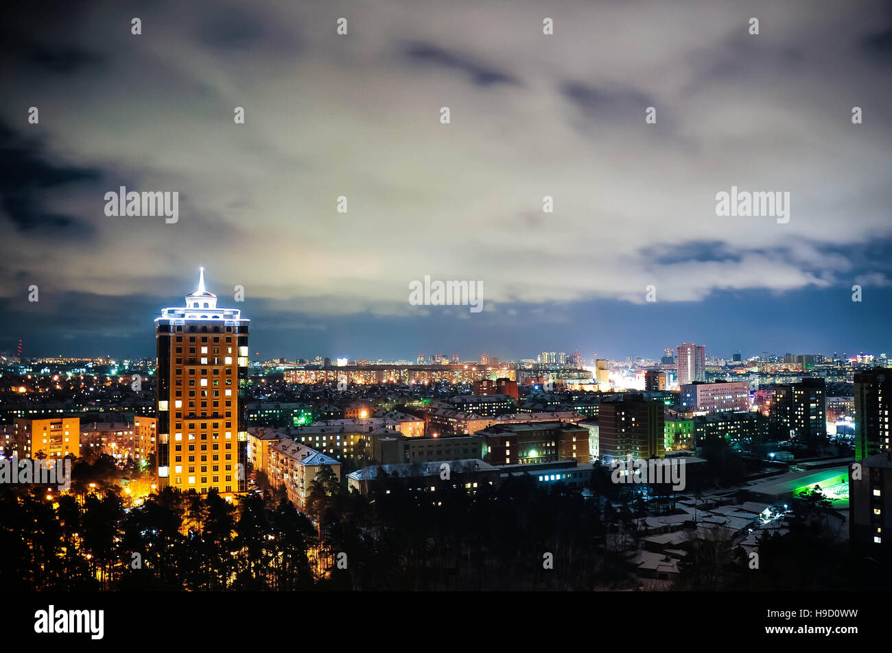 Downtown of novosibirsk hi-res stock photography and images - Alamy