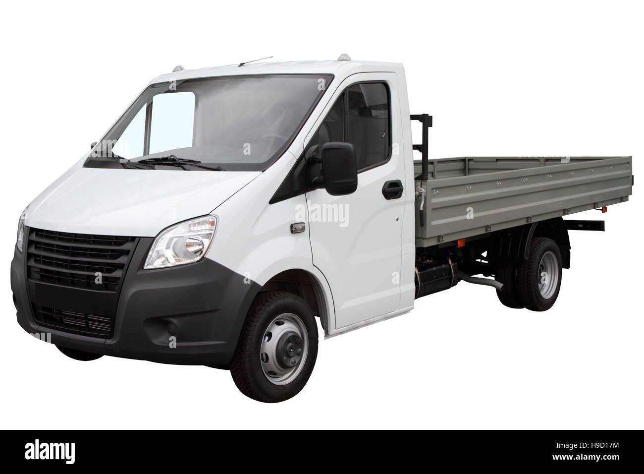 Car for transportation of goods isolated on white background Stock ...