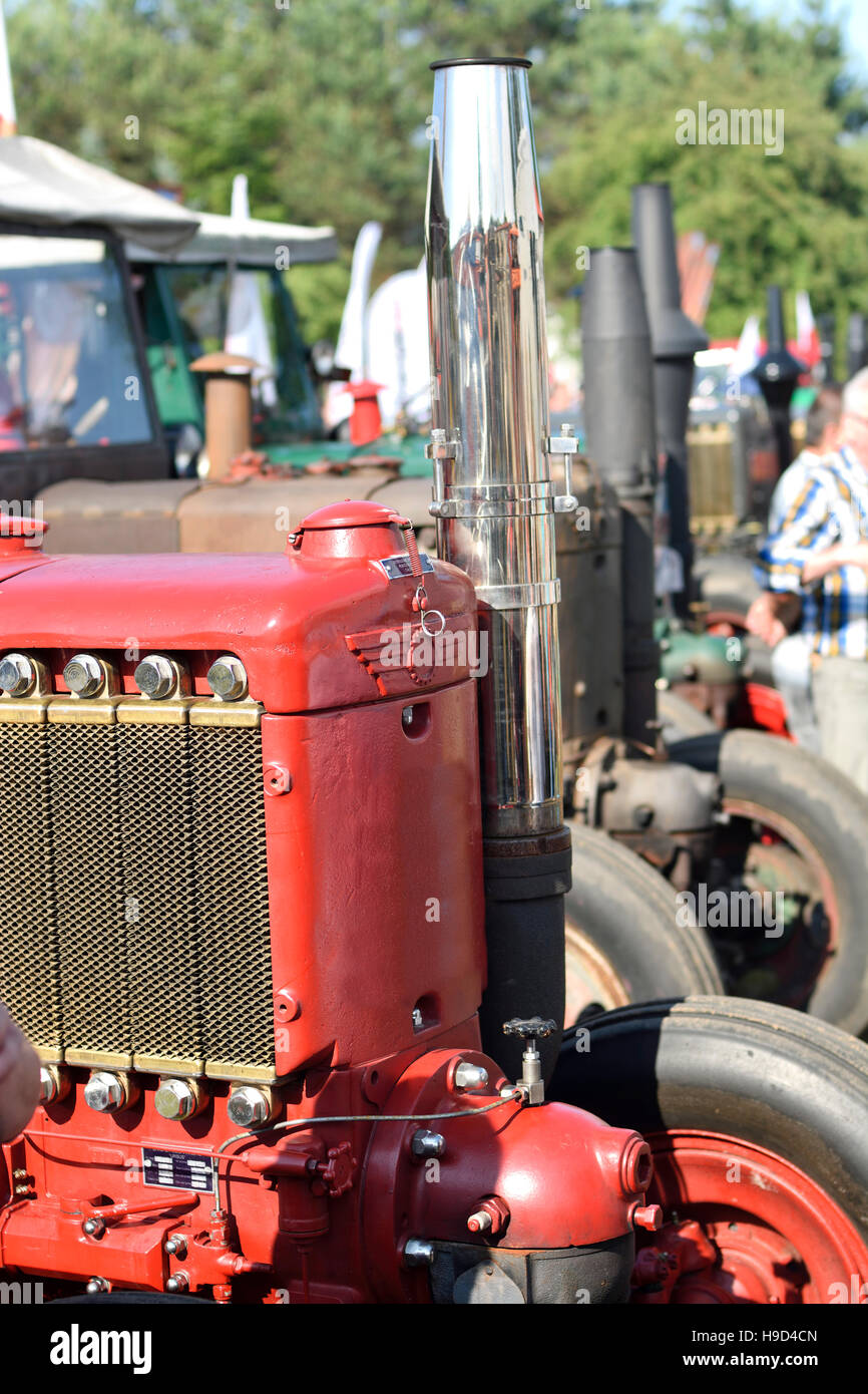 Antique tractor restored show hi-res stock photography and images - Alamy