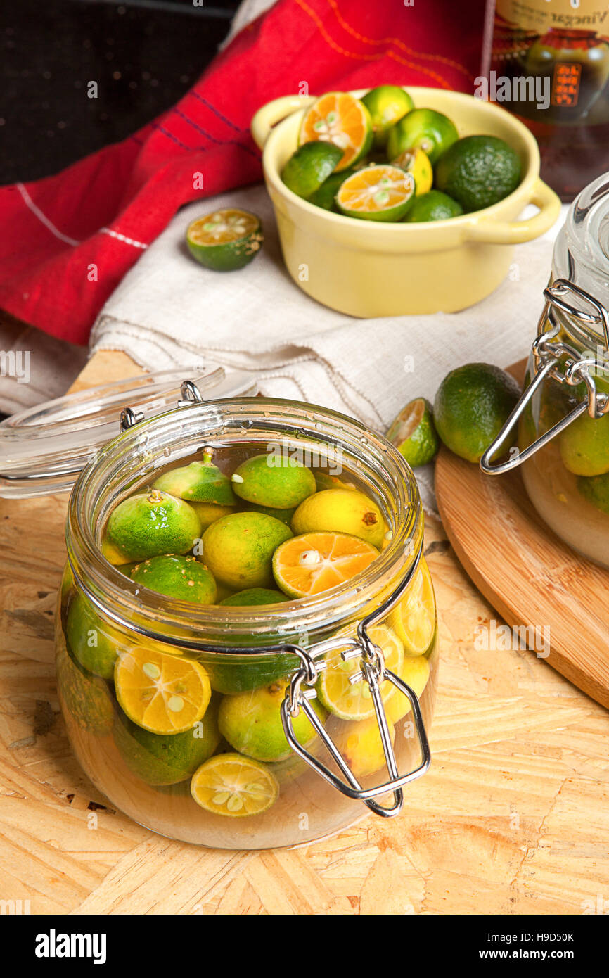 Glass jar half full water hi-res stock photography and images - Alamy
