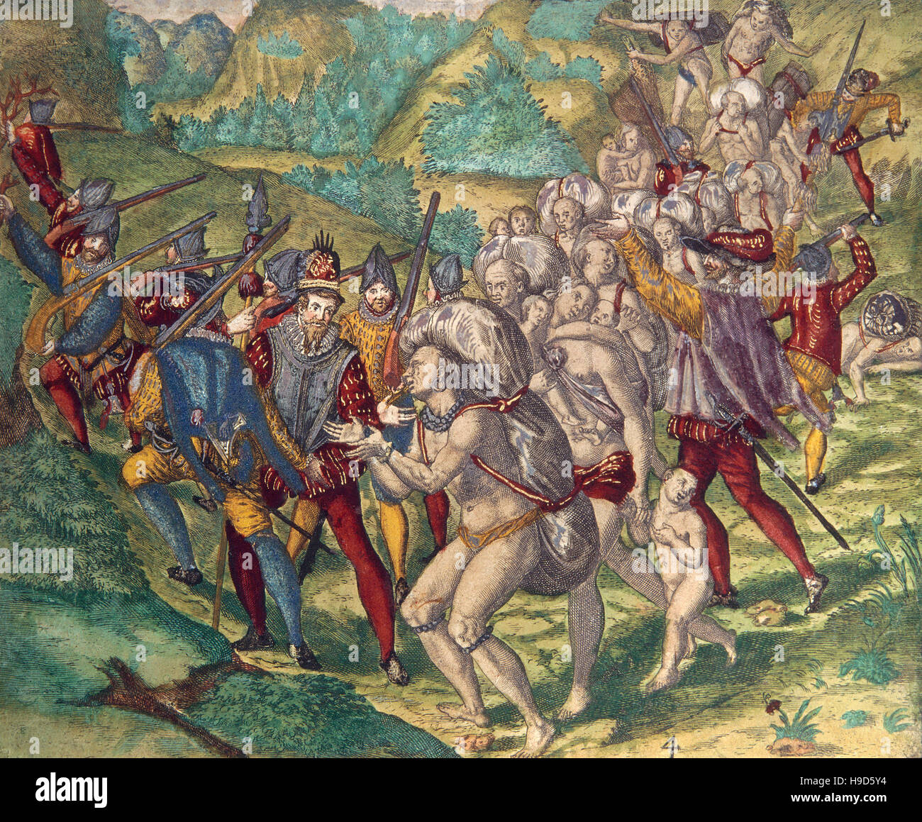 Theodore de bry hi-res stock photography and images - Alamy