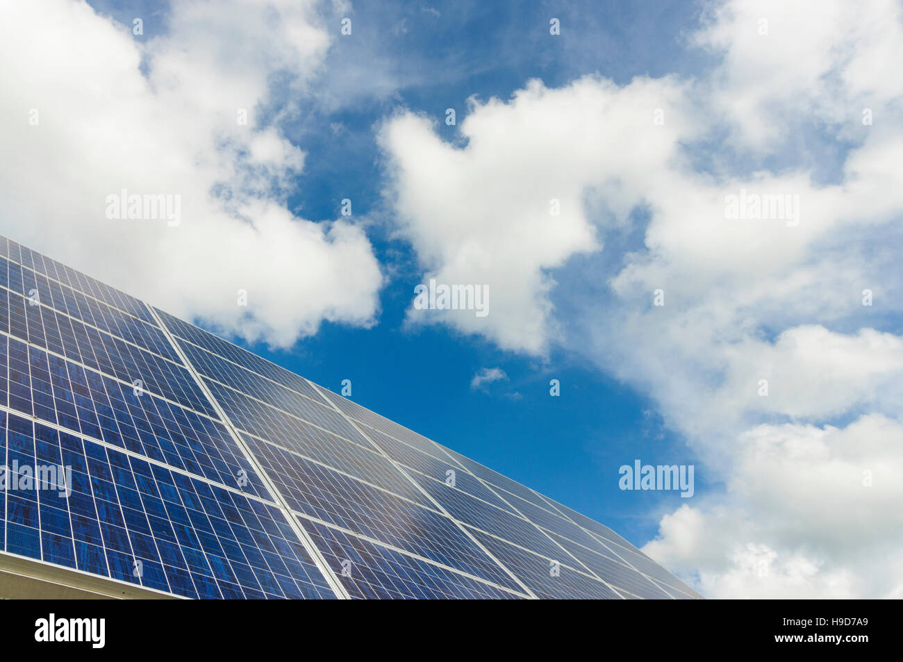 Photovoltaic system (solar cells Stock Photo - Alamy