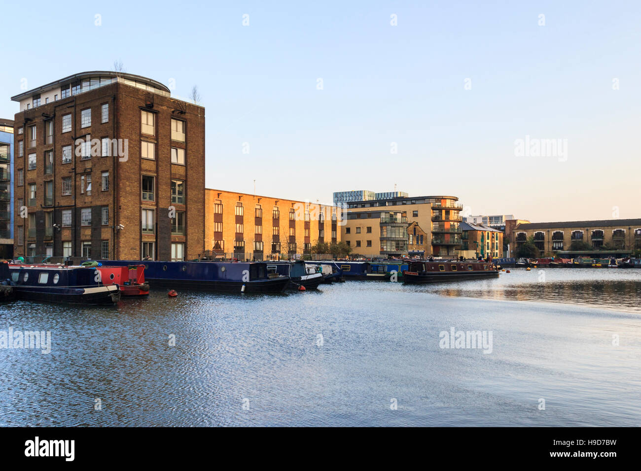 Ice Wharf, Albert Dock and Islington Canal Museum, Regent's Canal, London, UK Stock Photo - Alamy