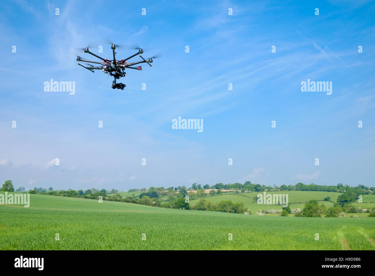 DJI S1000 professional drone for field mapping Stock Photo - Alamy
