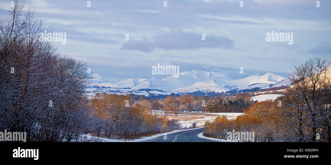 Along the A66 to Keswick Stock Photo - Alamy
