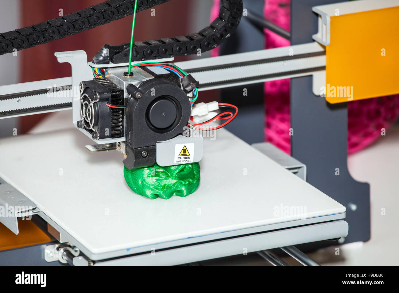 3d printer printing Stock Photo - Alamy