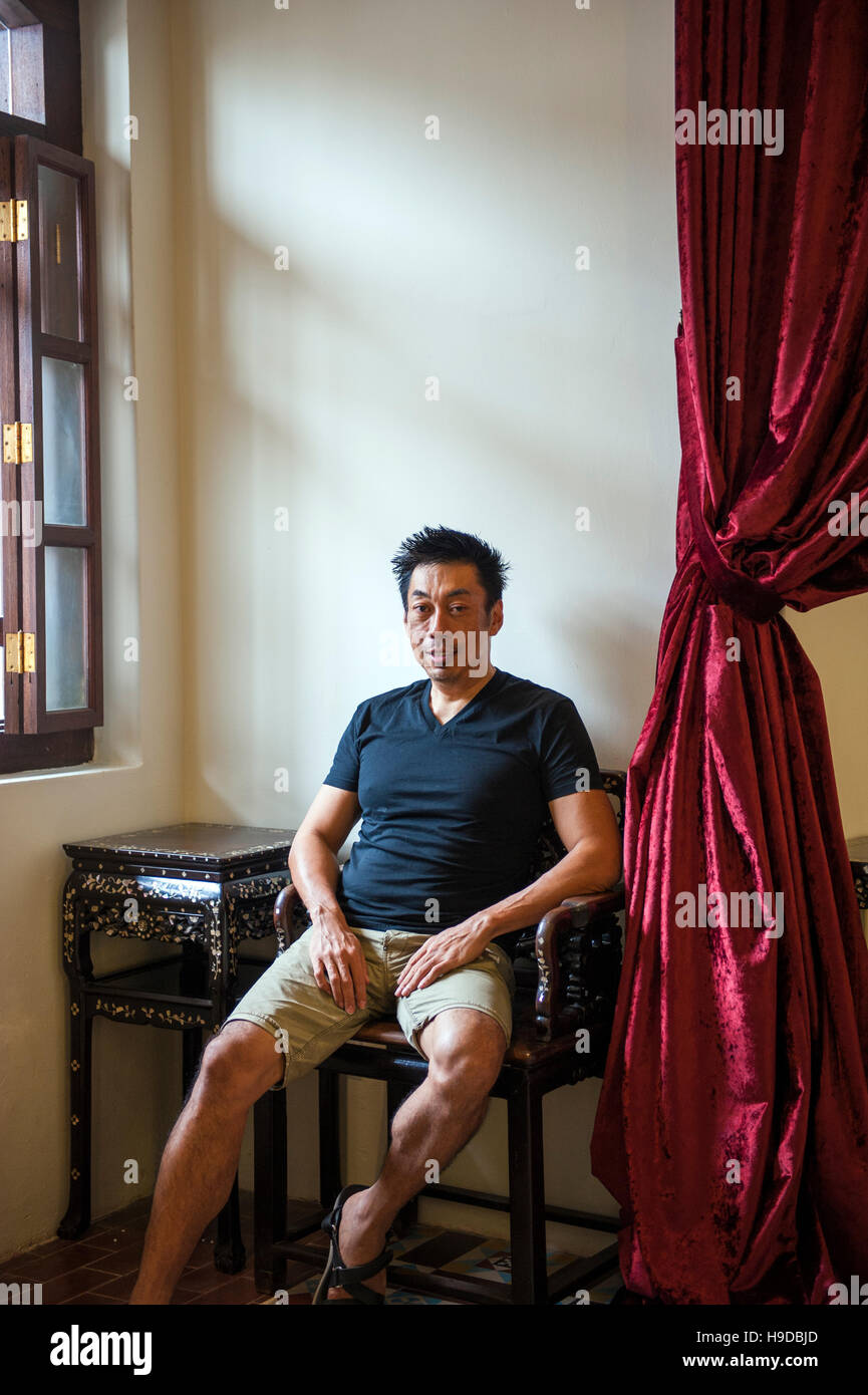 Penang born hotelier Christopher Ong in his flagship property Seven ...