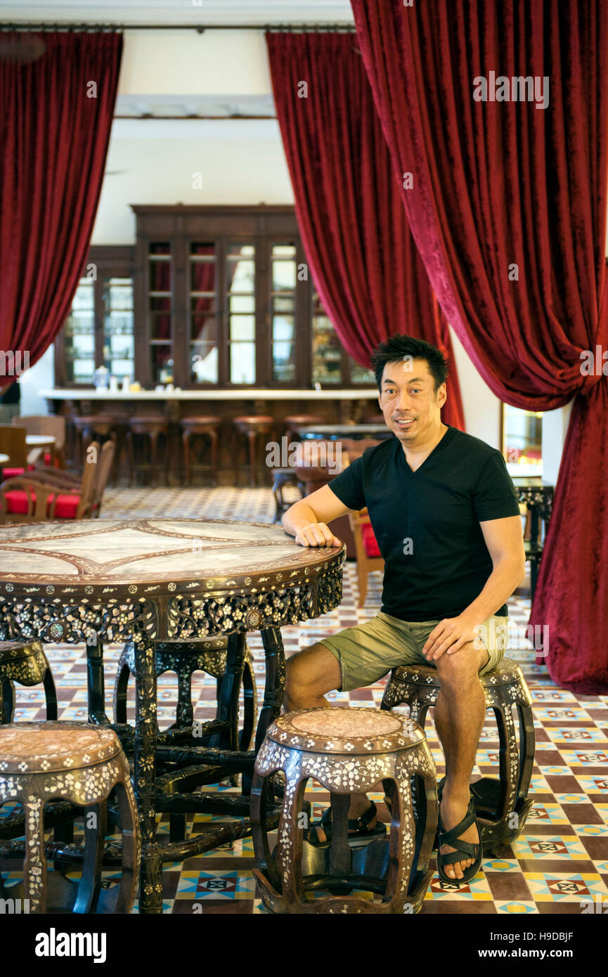 Penang born hotelier Christopher Ong in his flagship property Seven ...