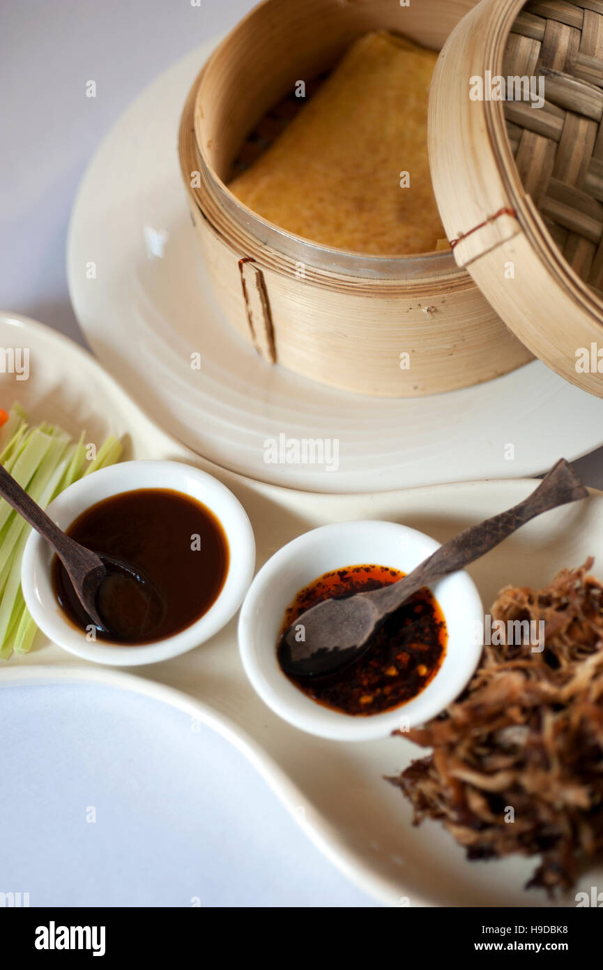 Peking duck served at a restaurant in Penang, Malaysia Stock Photo - Alamy