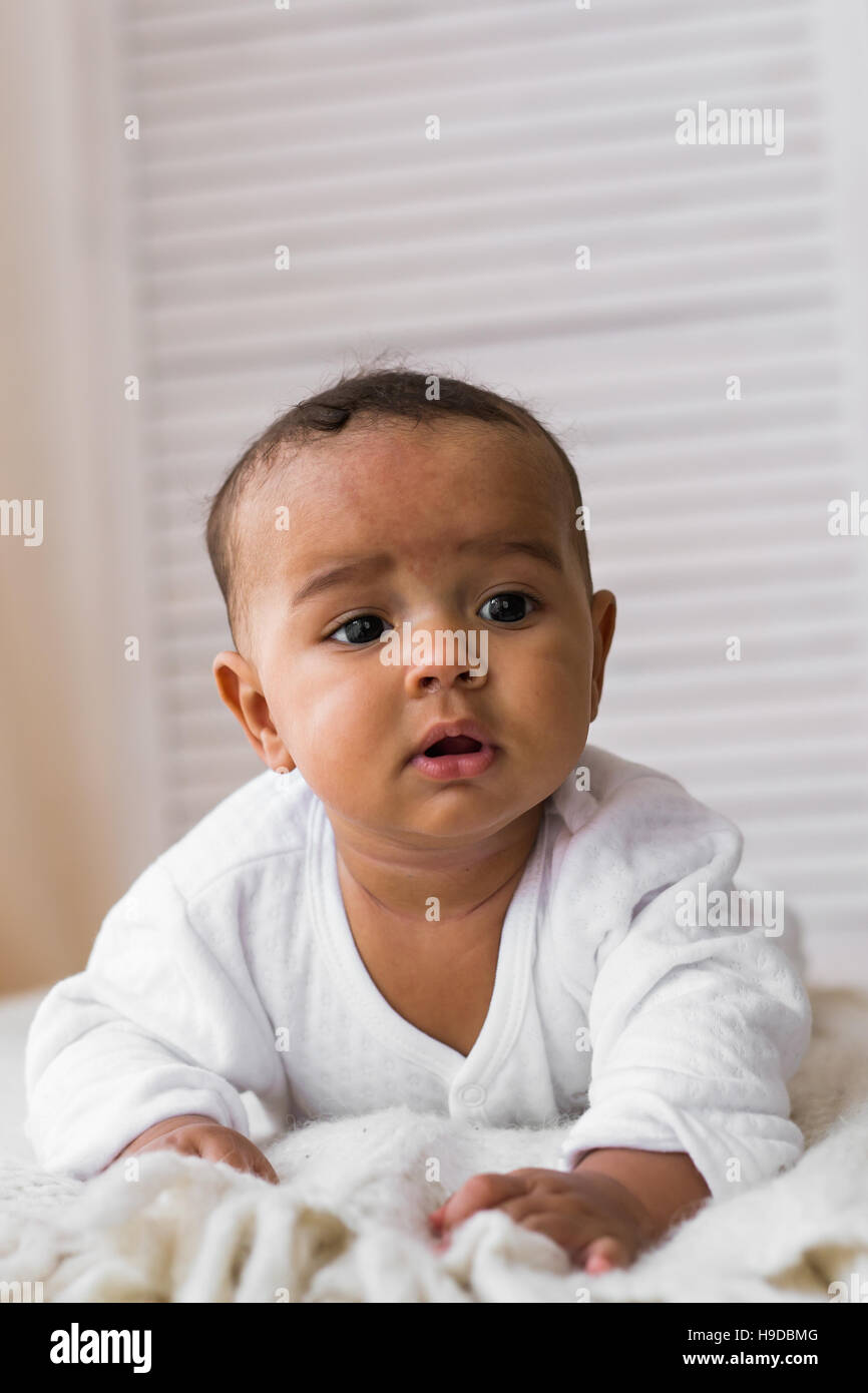Cute Black Newborn Baby Boy