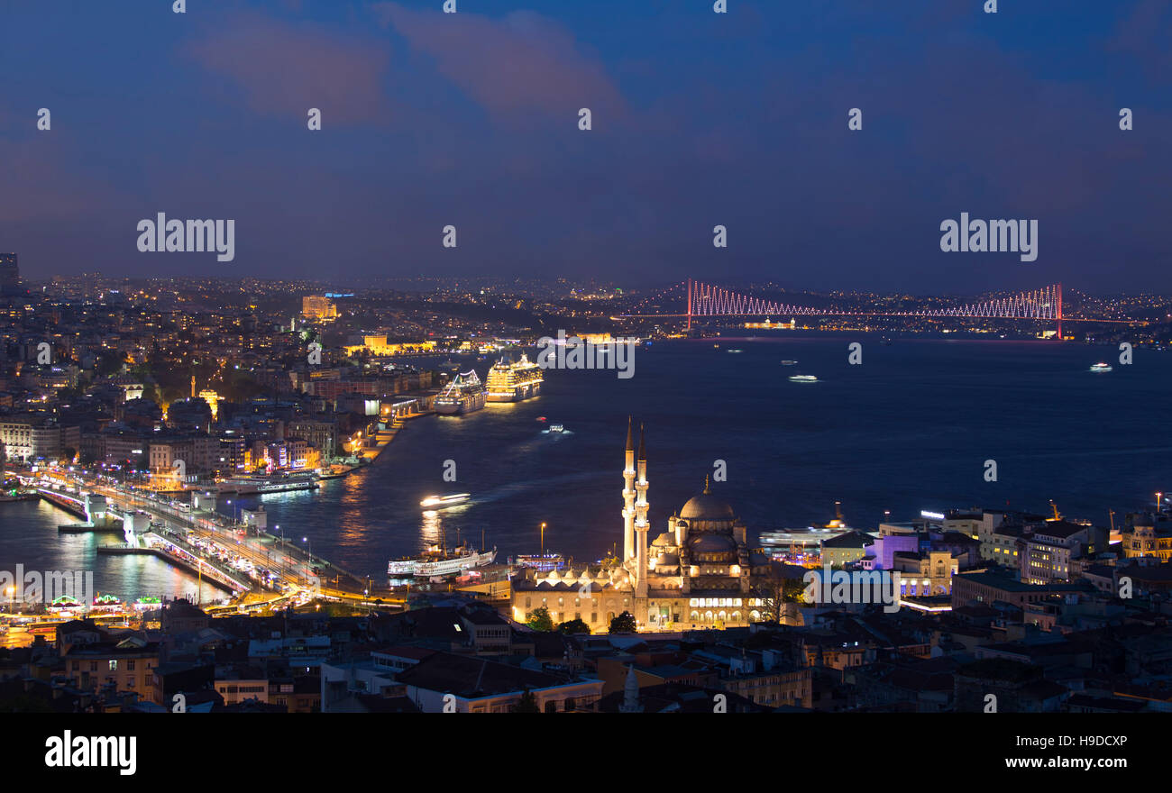Bosphorus istanbul aerial hi-res stock photography and images - Alamy