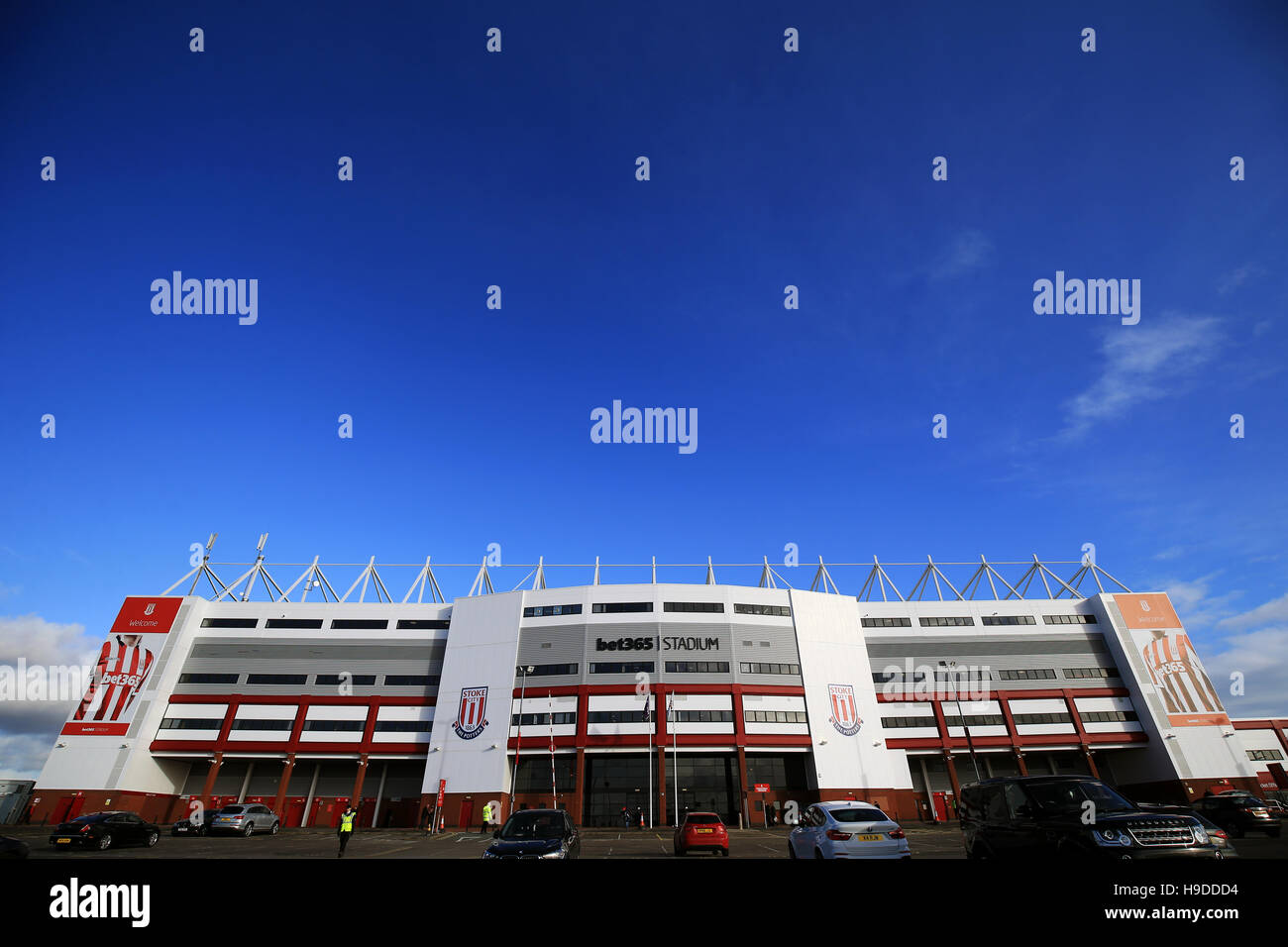 A general view of the Bet365 Stadium, home of Stoke City Stock Photo ...