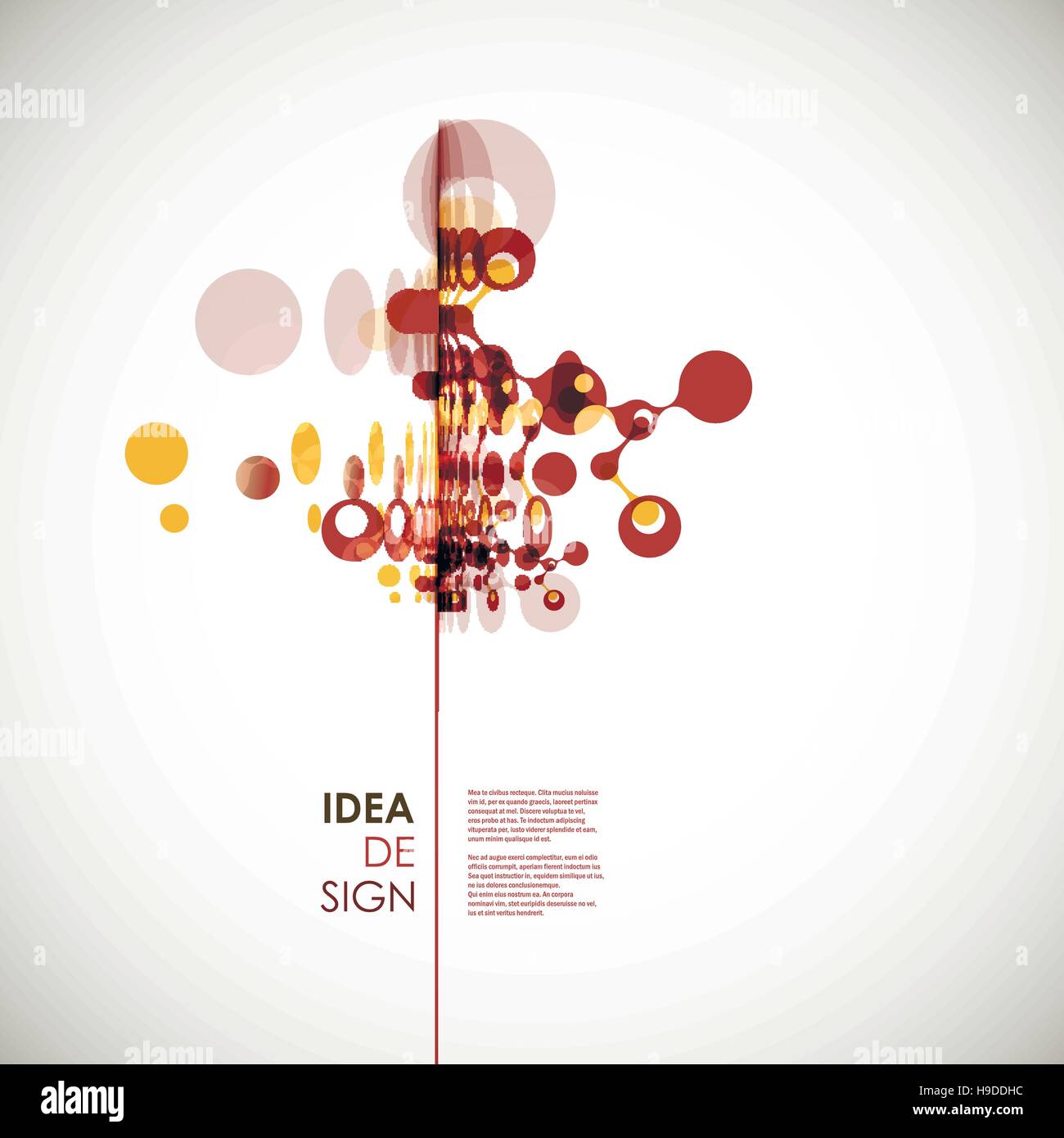 Abstract background with vector design elements Stock Vector Image ...