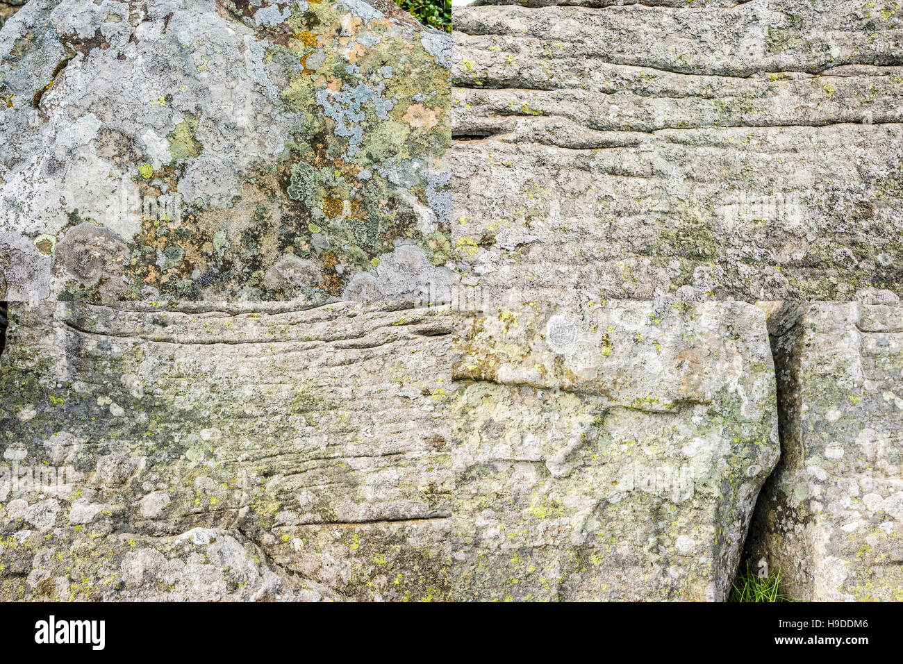 set of images with large surface of stone roughly polished texture ...