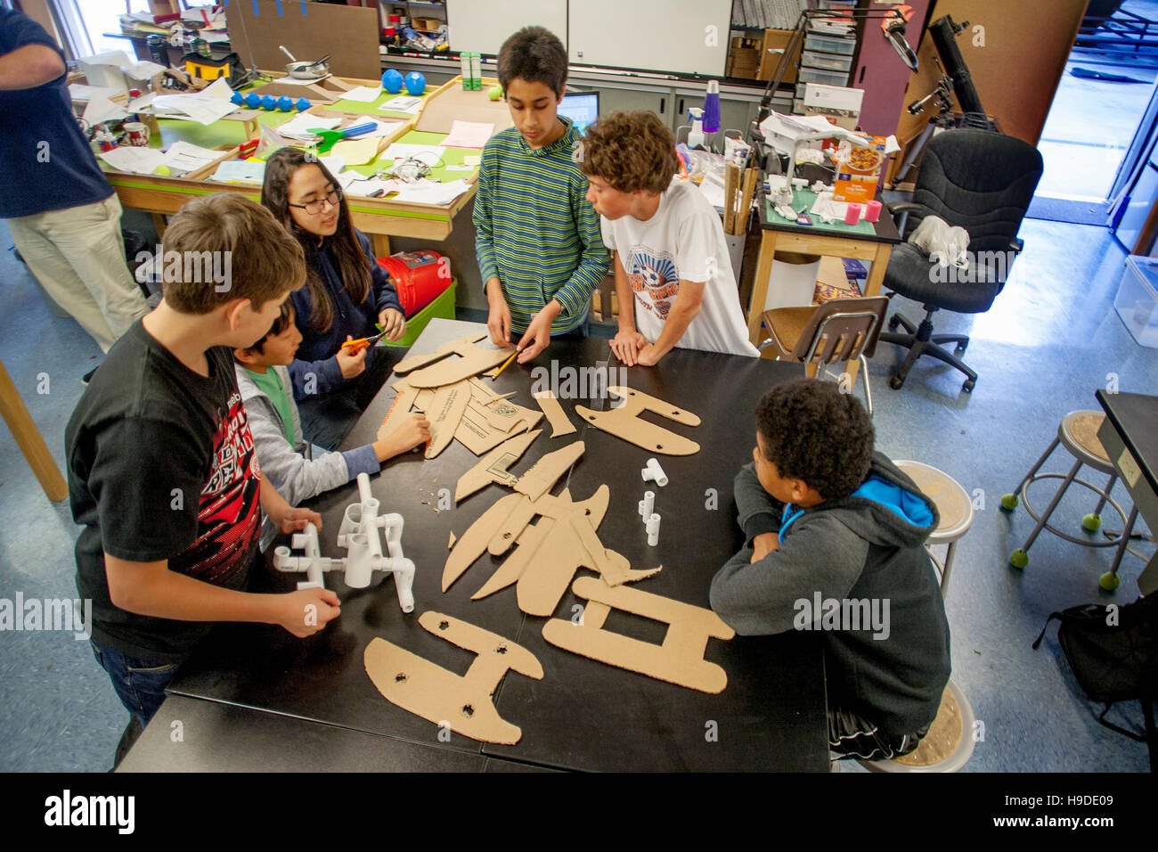Multiracial Mission Viejo, CA, middle school students organize ...