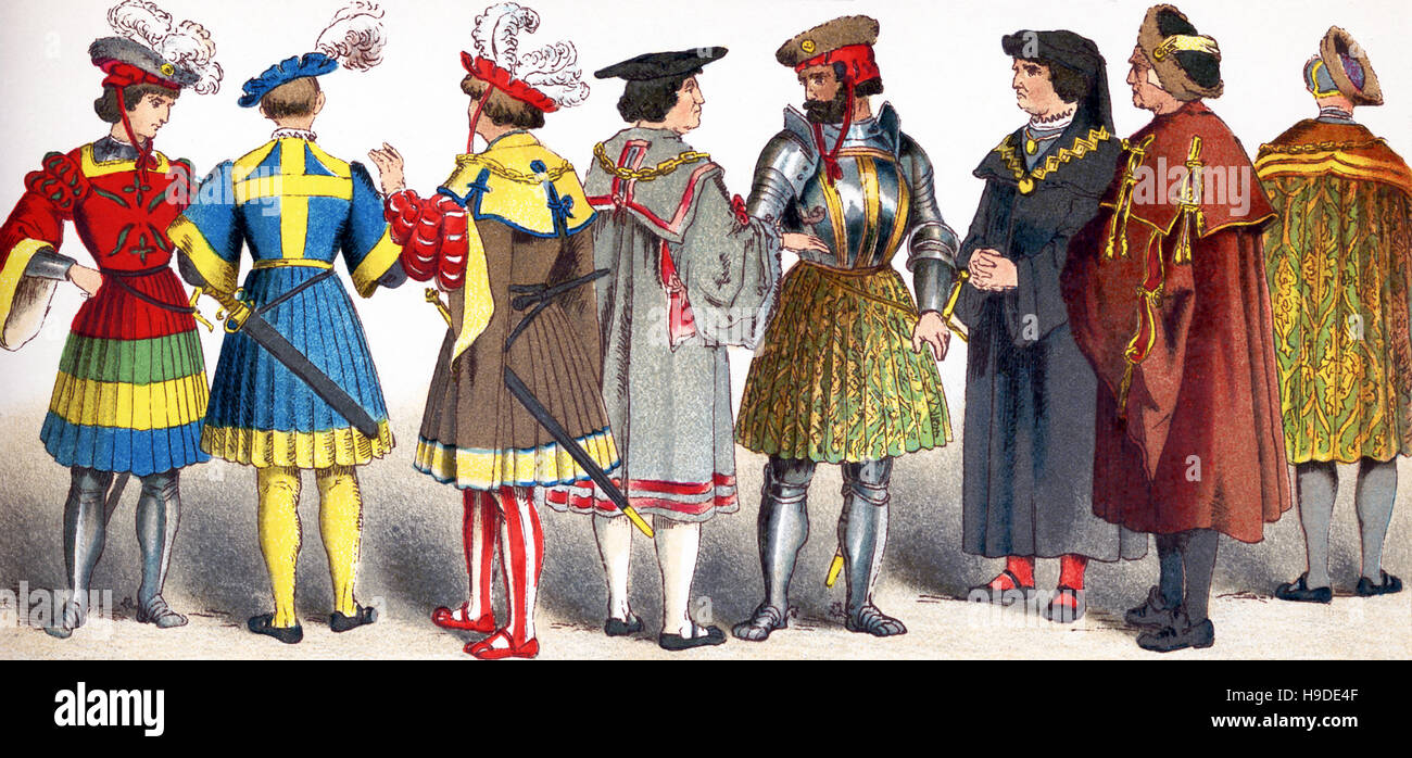German men 1500s hi-res stock photography and images - Alamy