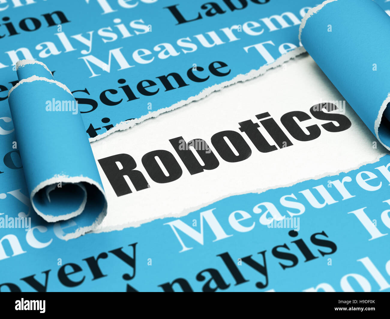 Robotics word cloud concept hi-res stock photography and images - Alamy