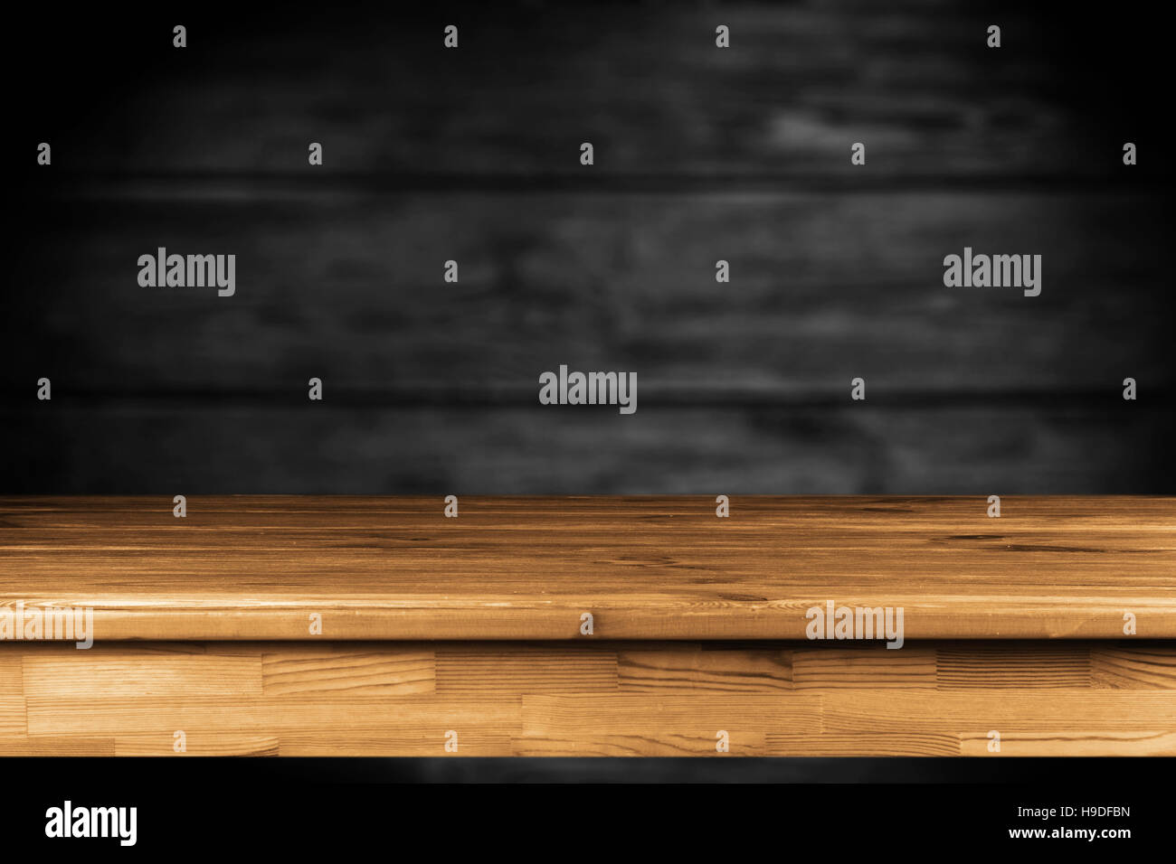 Wooden table background Stock Photo - Alamy