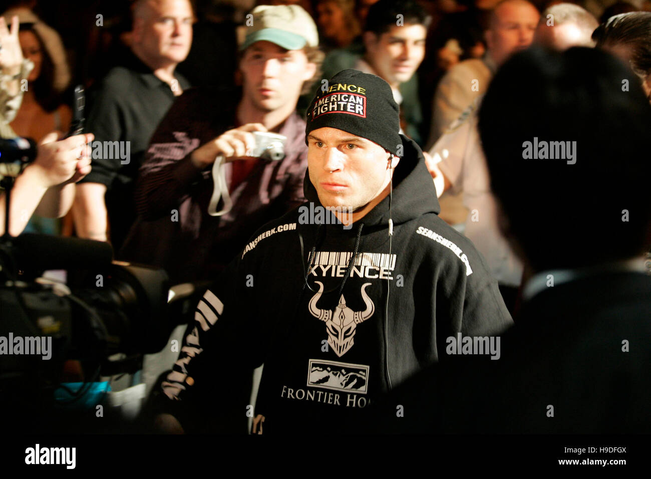 Sean Sherk at the Ultimate Fighting Championships (UFC) 64 at the ...