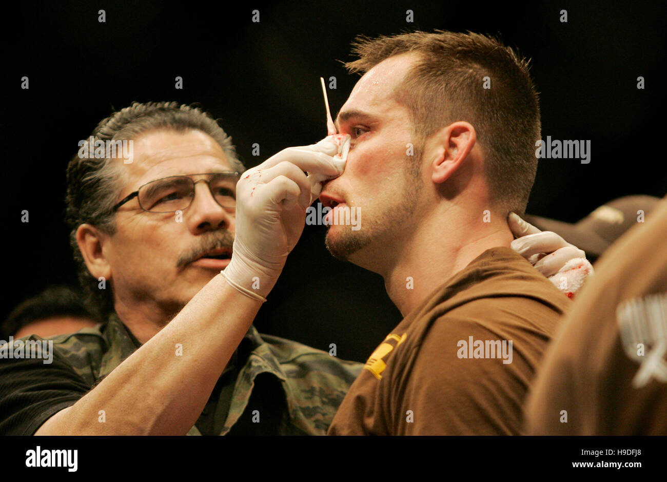Rich Franklin at the Ultimate Fighting Championships (UFC) 64 at the ...