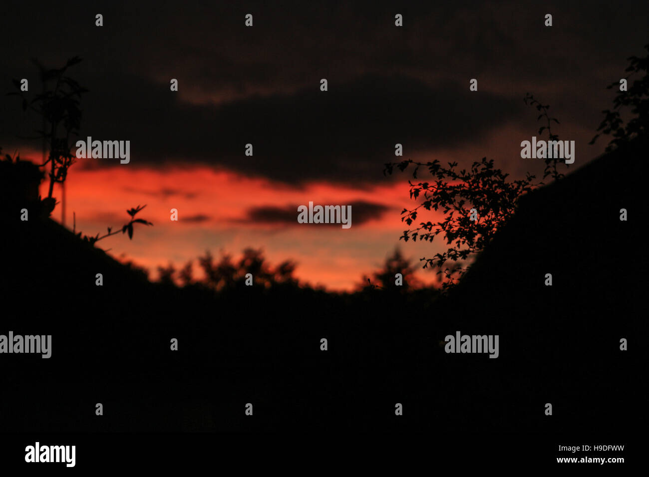 Dusk sky bokeh hi-res stock photography and images - Alamy