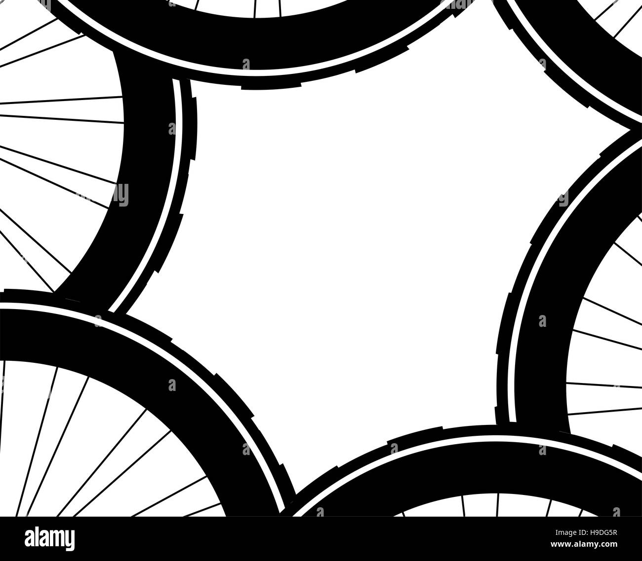 bike wheels background pattern. Pattern of bicycle wheels. bicycle ...