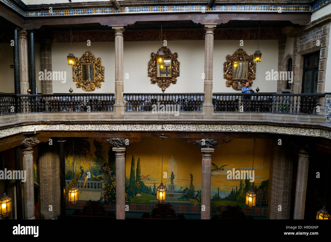 The House of Tiles (Casa de los Azulejos), Mexico City Mexico Stock ...