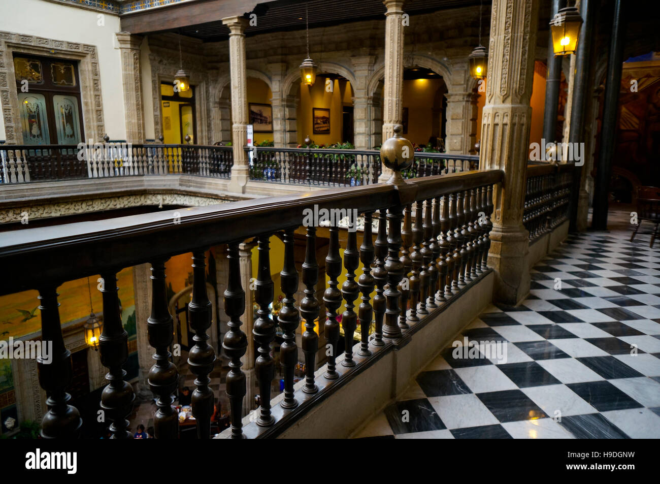 The House of Tiles (Casa de los Azulejos), Mexico City Mexico Stock ...