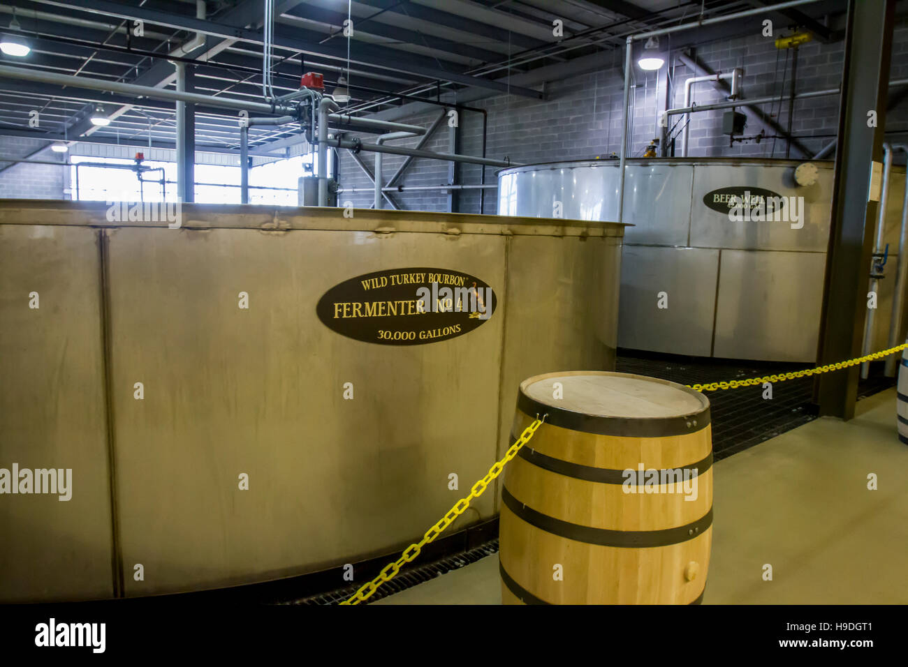 Lawrenceburg, KY, USA - October 19, 2016 : Wild Turkey fermentation ...
