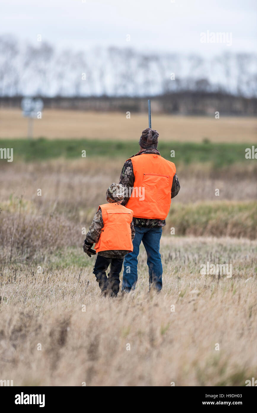 Father and son hunting not gun hi-res stock photography and images - Alamy