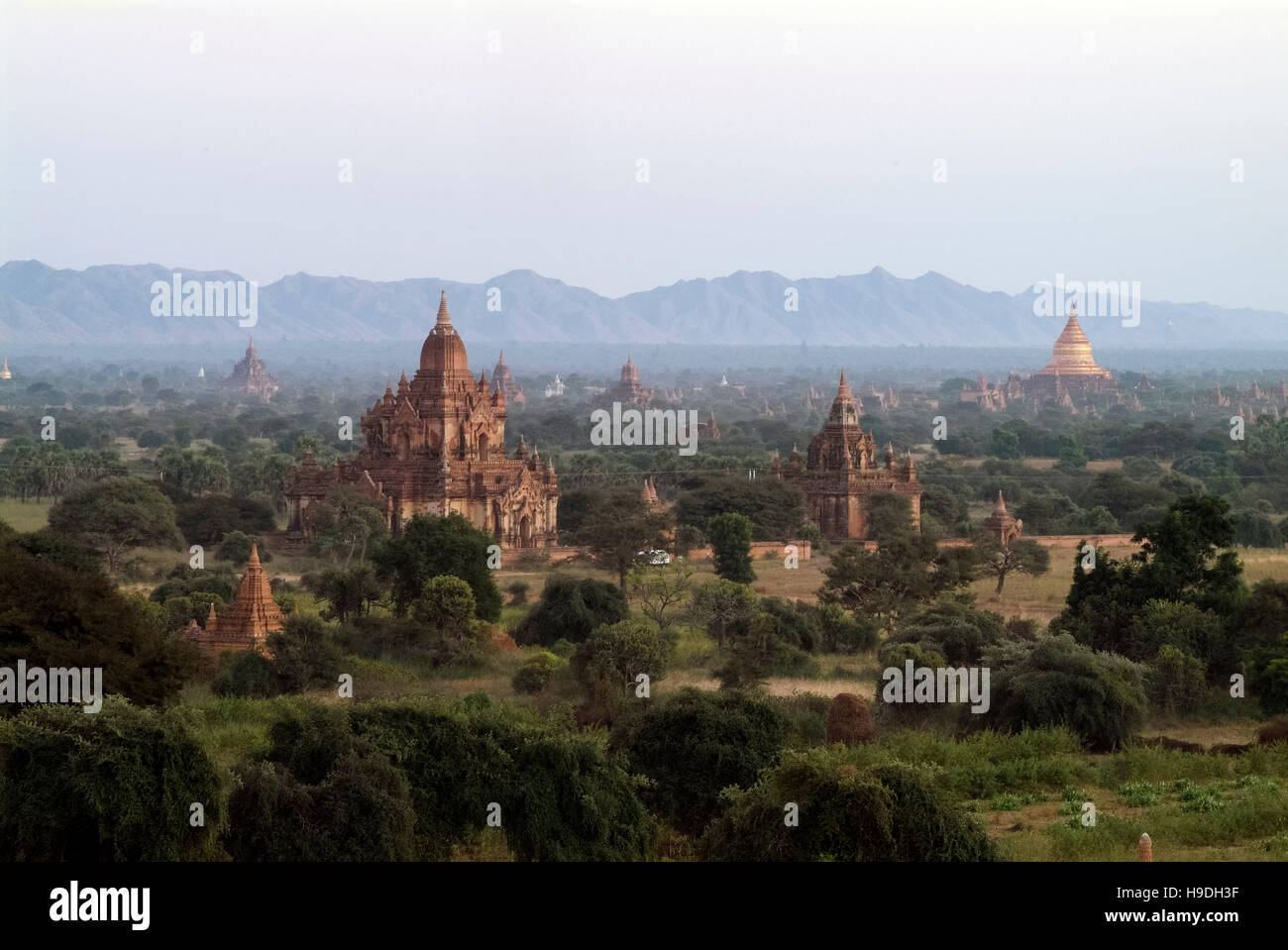 Bagan is an ancient city and a unesco world heritage hi-res stock ...