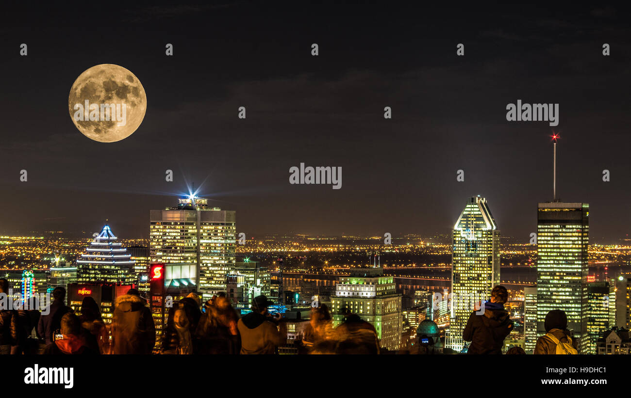 Montreal moon hi-res stock photography and images - Alamy
