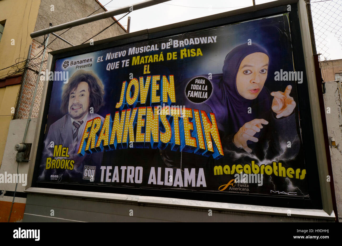 Poster Del Musical Young Frankenstein Young Frankenstein” Theatre