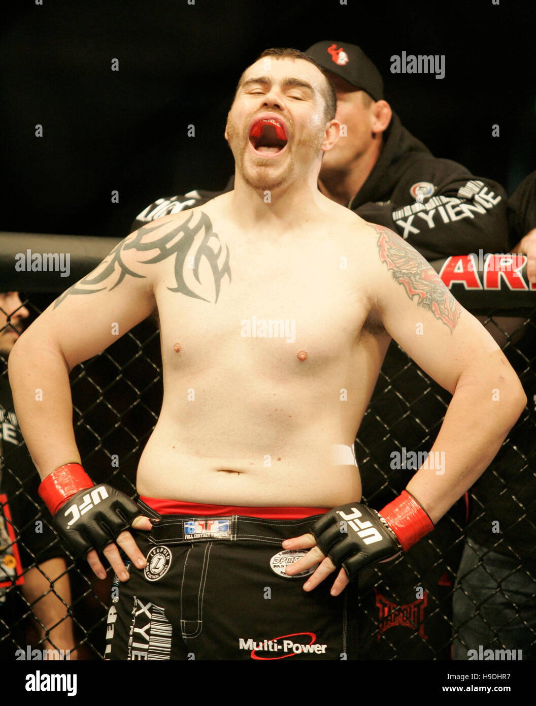 Tim Sylvia before his fight against Jeff Monson during the Ultimate ...