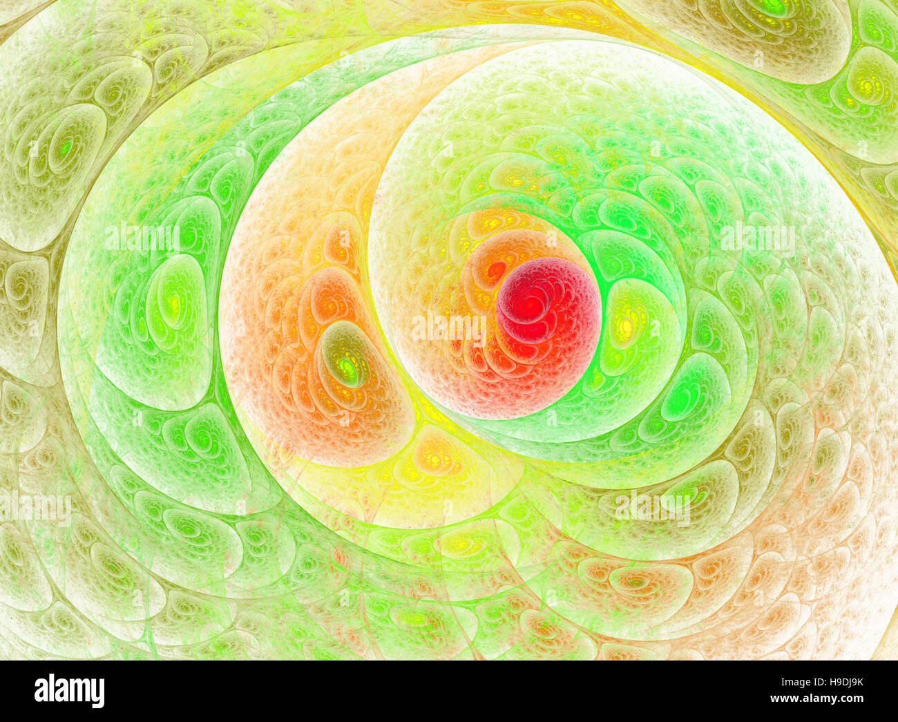 Beautiful multicolored fractal background computer generated image ...