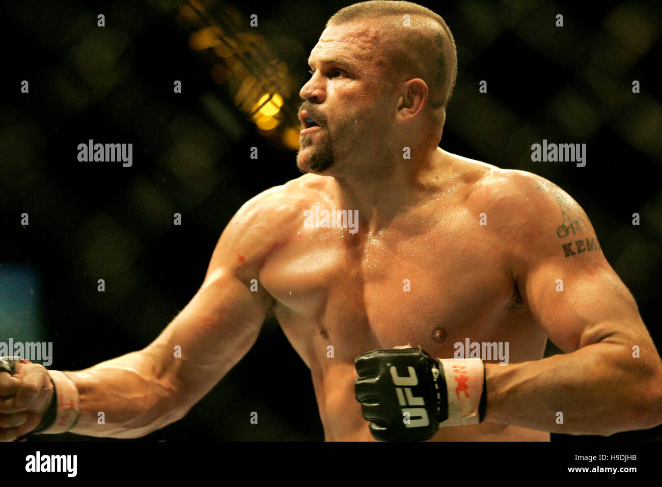 Chuck Liddell at the Ultimate Fighting Champion Championship UFC 66 at ...