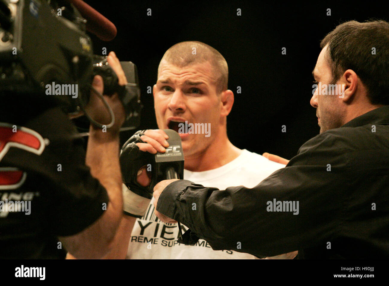 Michael Bisping at the Ultimate Fighting Champion Championship UFC 66 ...