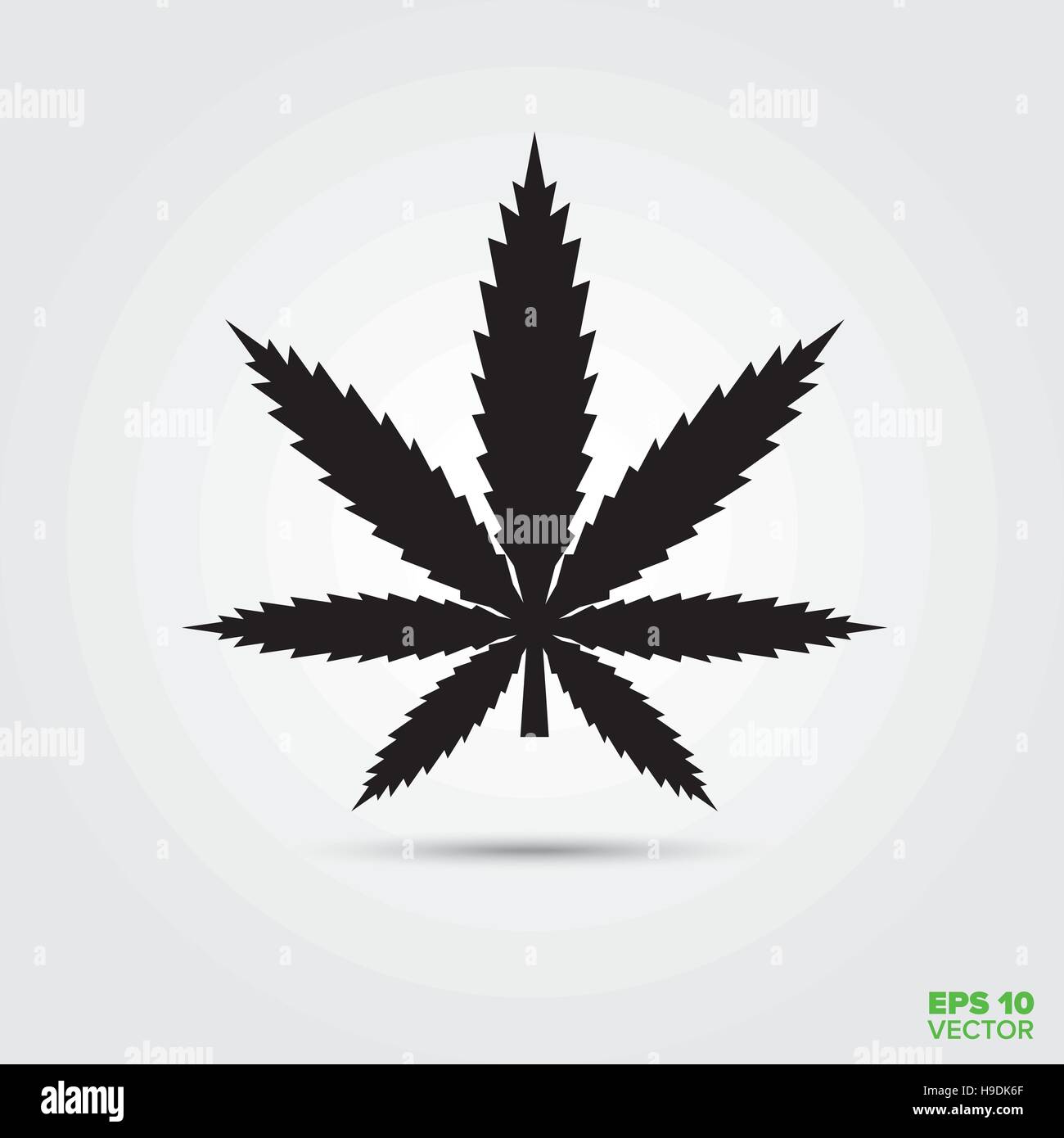 Solid Cannabis Stock Vector Images - Alamy