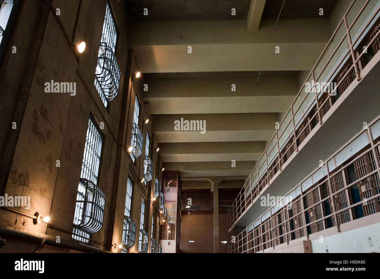 Alcatraz Island and Prison, San Francisco, California, USA Stock Photo ...