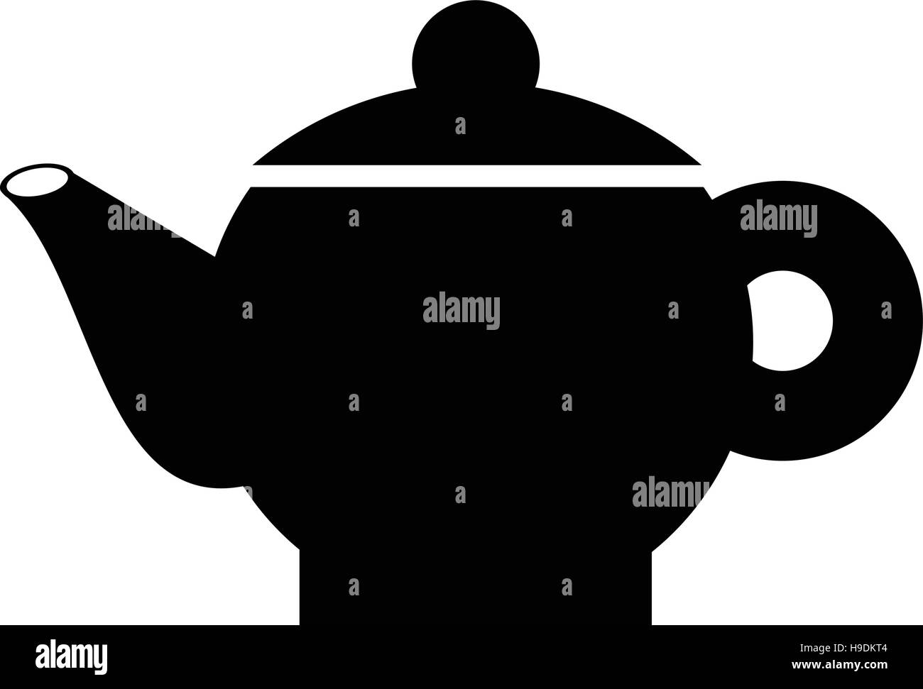 Tea Pot Icon Stock Vector Image & Art - Alamy