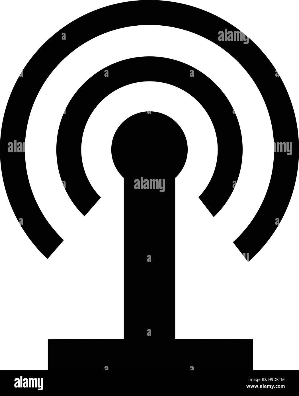 Wi Fi Icon Stock Vector Image & Art - Alamy