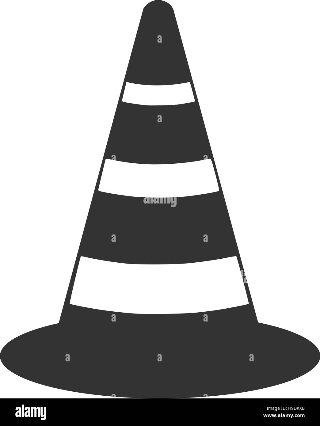Letter cone Black and White Stock Photos & Images - Alamy