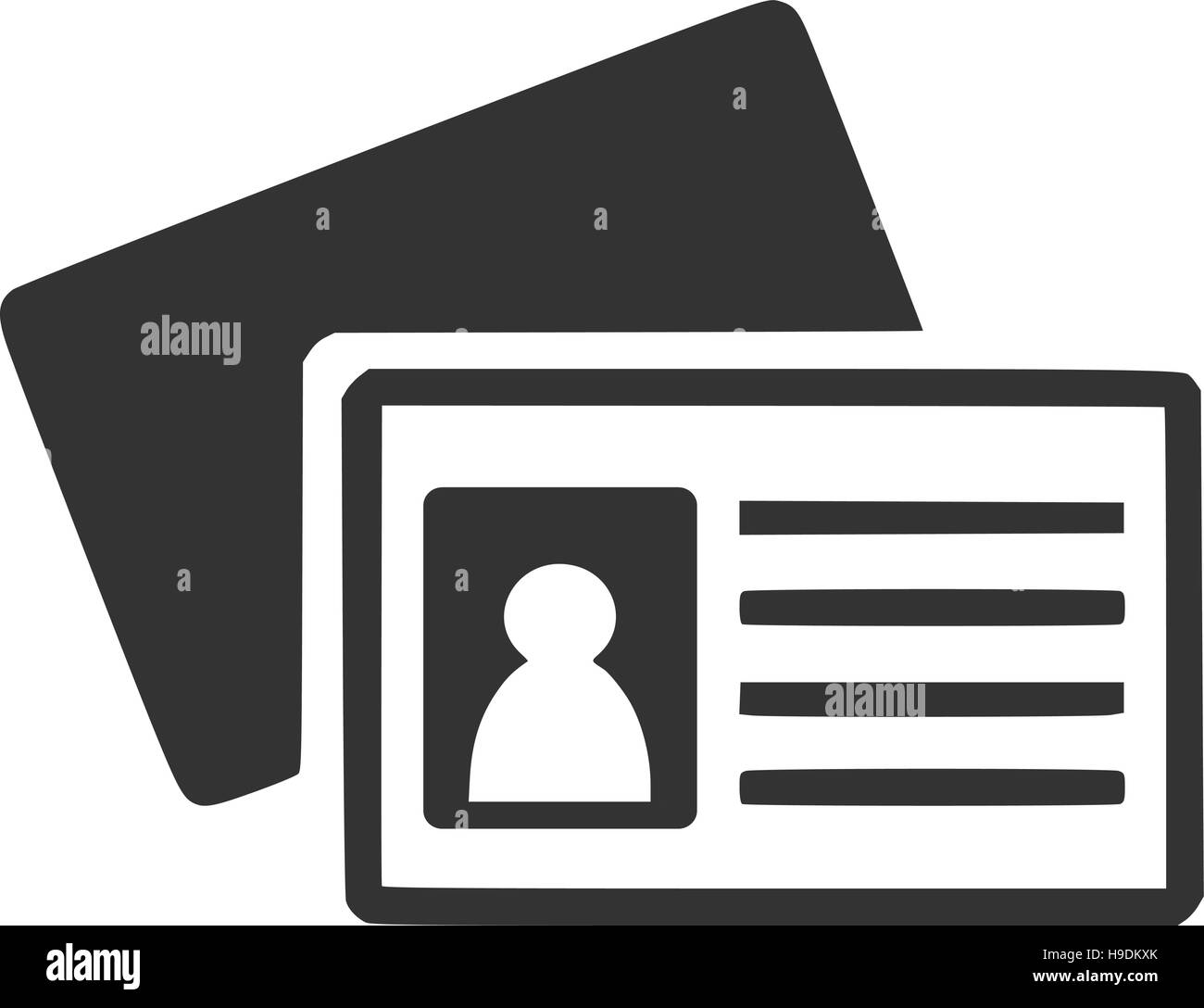 Id Card Icon Id Card Icon Hi Res Stock Photography And Images Alamy
