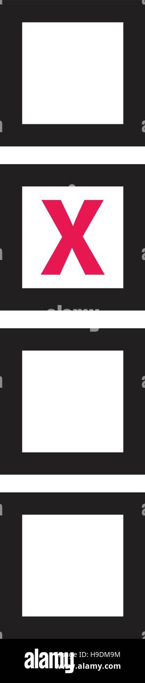 Check the box Stock Vector Image & Art - Alamy