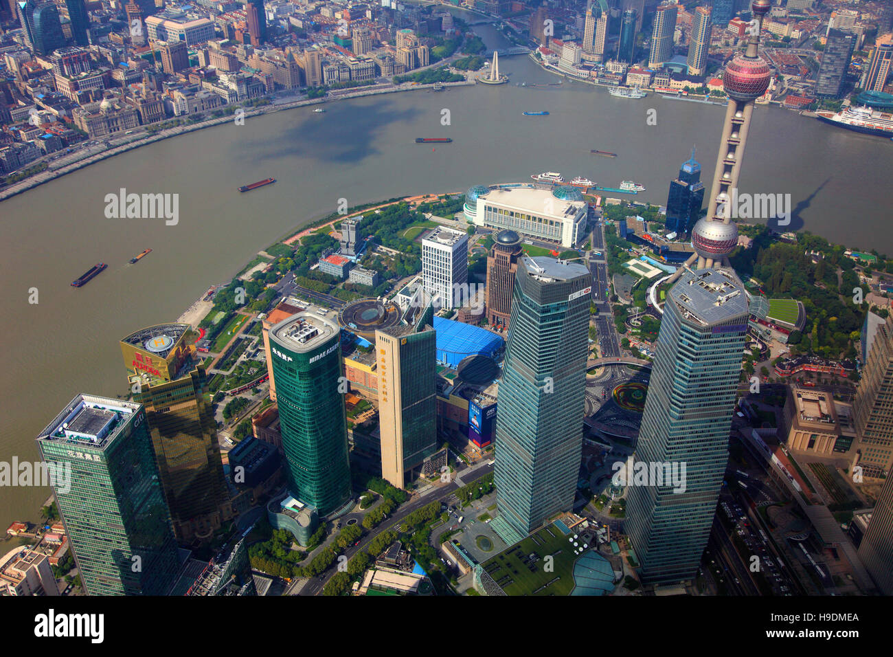Pudong district architecture hi-res stock photography and images - Alamy