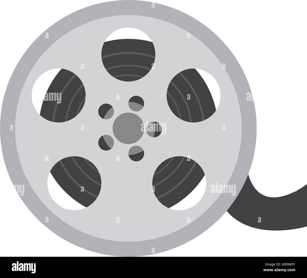 reel film isolated icon vector illustration design Stock Vector Image ...